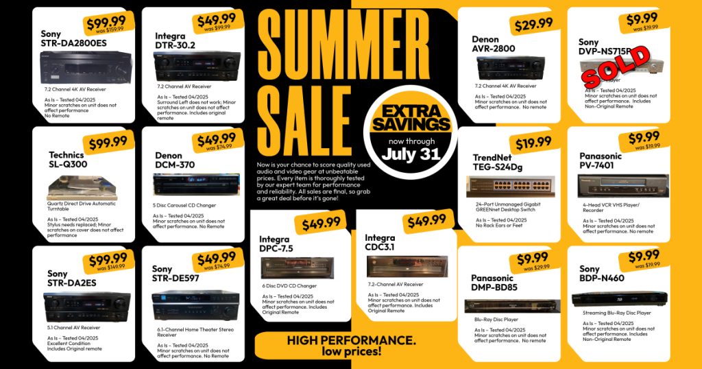 Bargain Basement - Stereo Barn